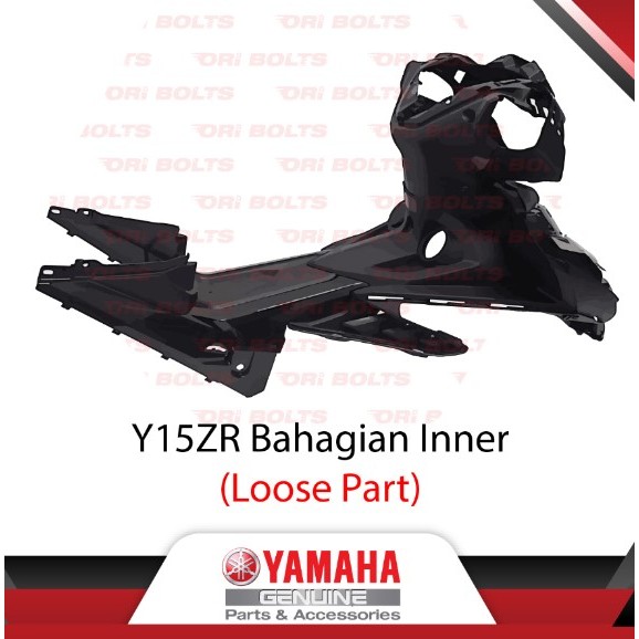 HLY 100% Original Yamaha Y15ZR Y15 V1 V2 Handle Cover Inner Front Rear Cover Hitam Kepala Meter ...