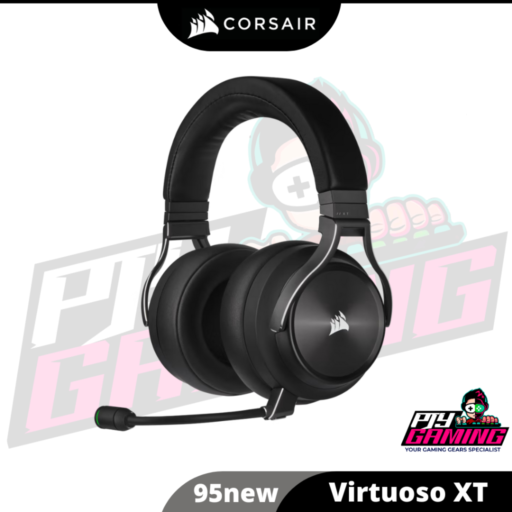 CORSAIR Virtuoso RGB Wireless XT High-Fidelity Gaming Headset with ...