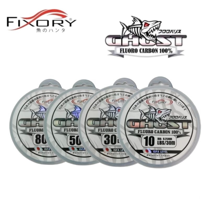 FIXORY GHOST 100% FLUOROCARBON LEADER (30METER) | Shopee Malaysia