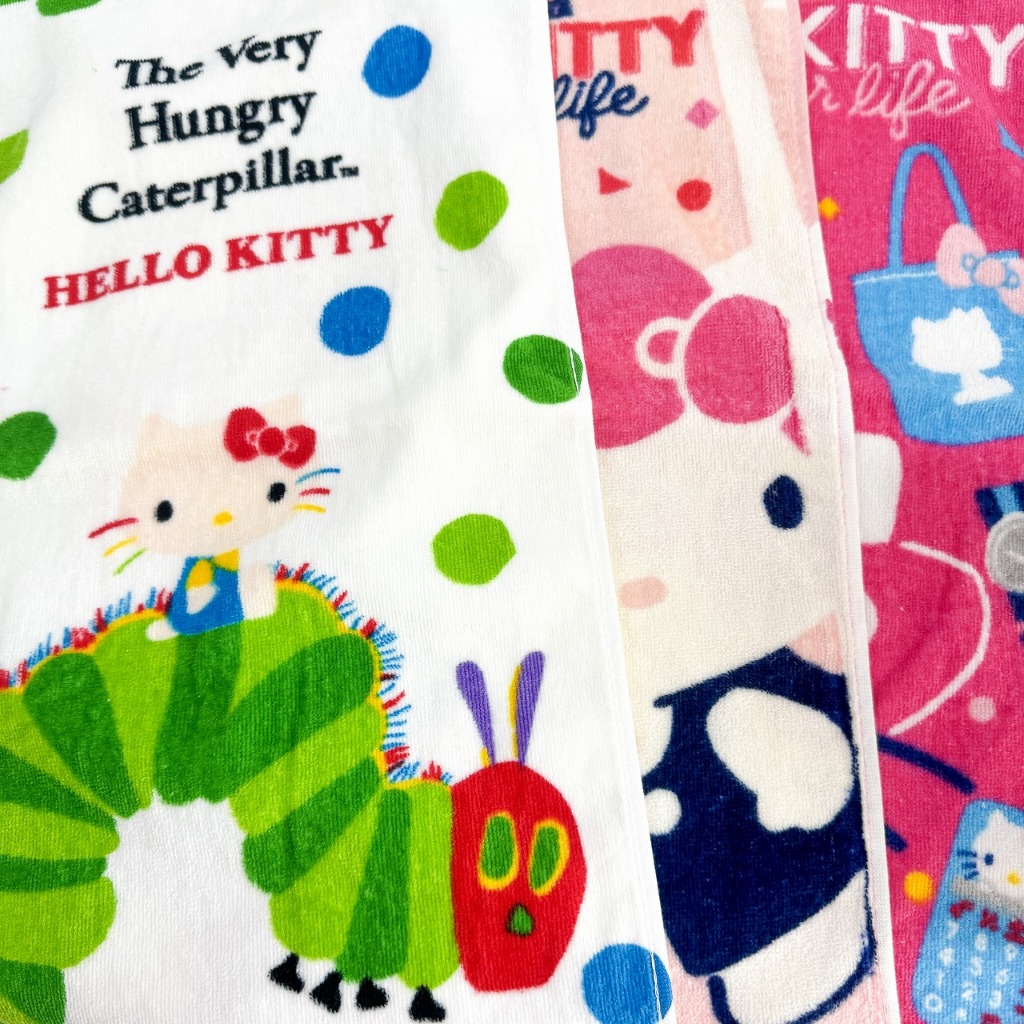 Sanrio hello kitty cute hand towel bath towel tuala tangan tuala muka ...