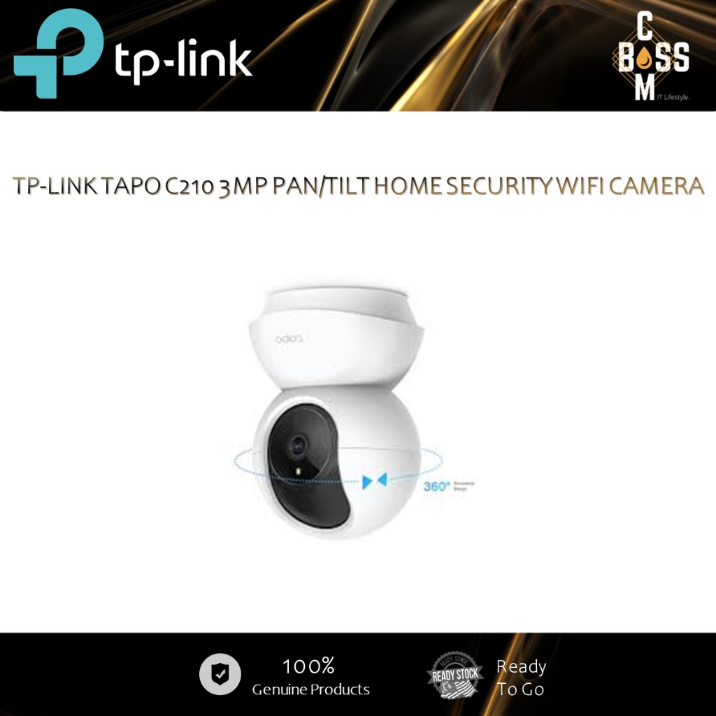 TP-LINK TAPO C210 3MP PAN/TILT HOME SECURITY WIFI CAMERA | Shopee Malaysia