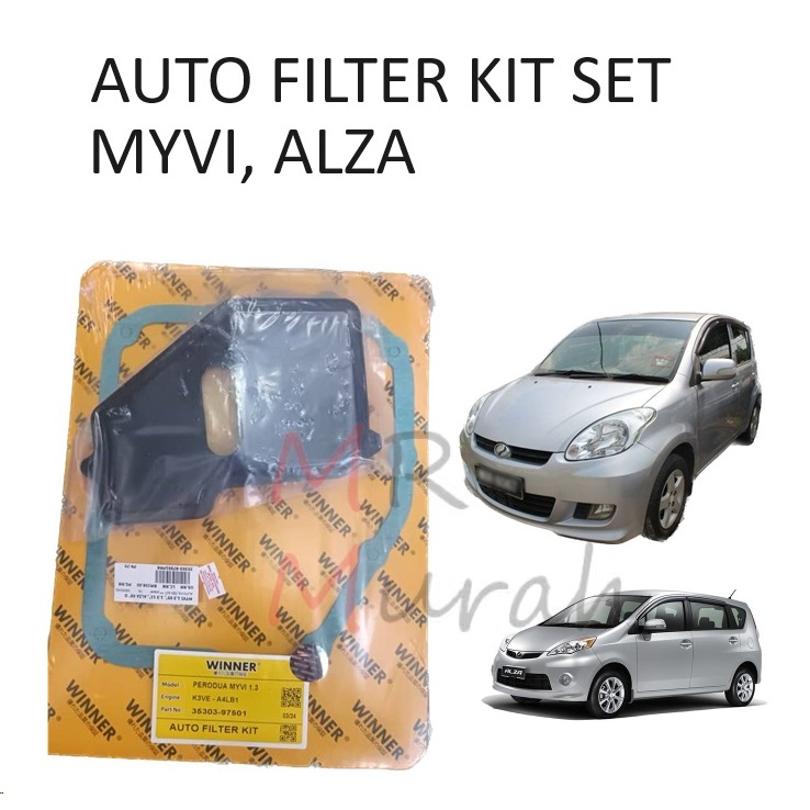 Myvi Alza Auto filter Kit With Gasket | Shopee Malaysia