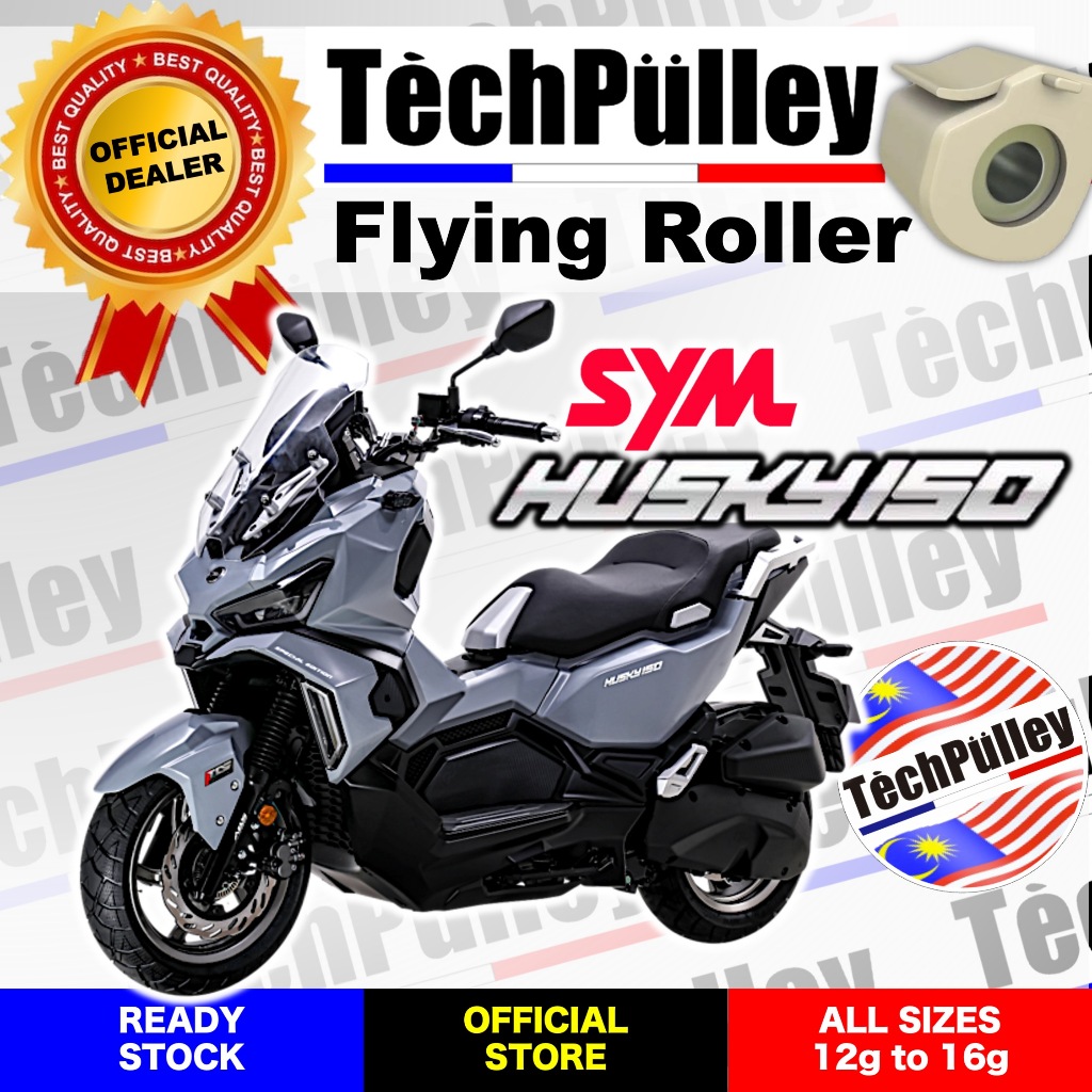 𝑻𝒆𝒄𝒉𝑷𝒖𝒍𝒍𝒆𝒚 𝑺𝒄𝒐𝒐𝒕𝒆𝒓 𝑹𝒐𝒍𝒍𝒆𝒓 for SYM HUSKY 150 HUSKY150 Tech Pulley ...