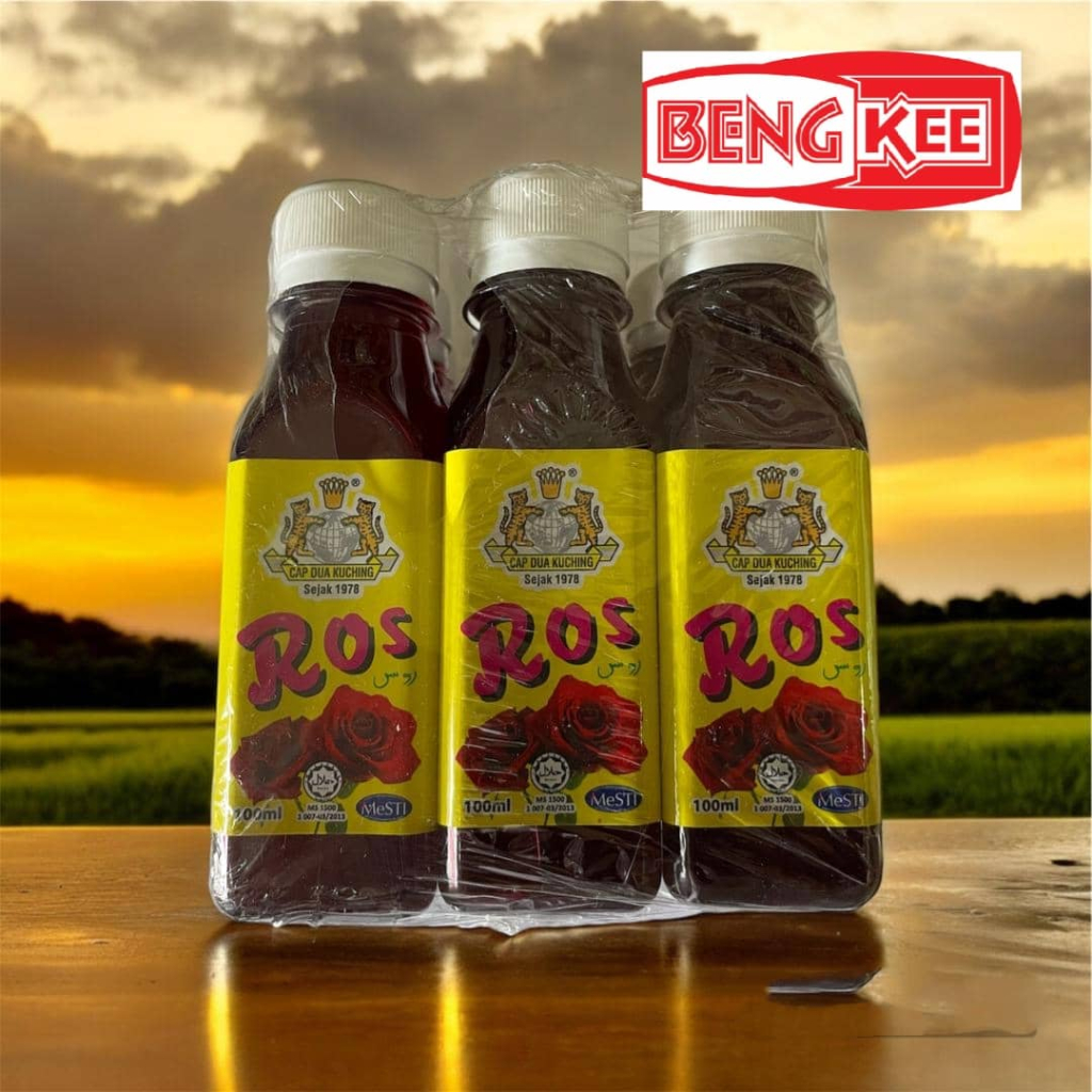 BENG KEE ROS 100ML *1PCS/BES MINUMAN BERPERISA ROS/PATI ROS | Shopee ...