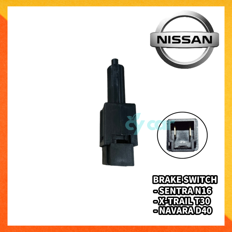 NISSAN SENTRA N16 NAVARA D40 X-TRAIL T30 BRAKE SWITCH (2 PIN) | Shopee ...