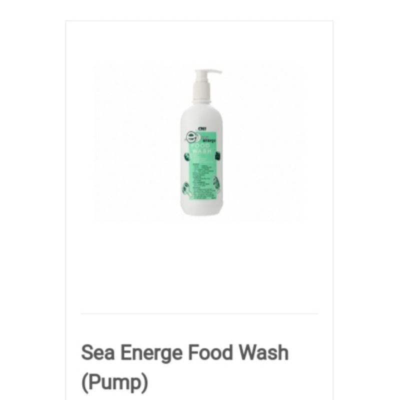 CNI Beli 2 botol sea energe food wash 500ml percuma Winz Fluoride ...