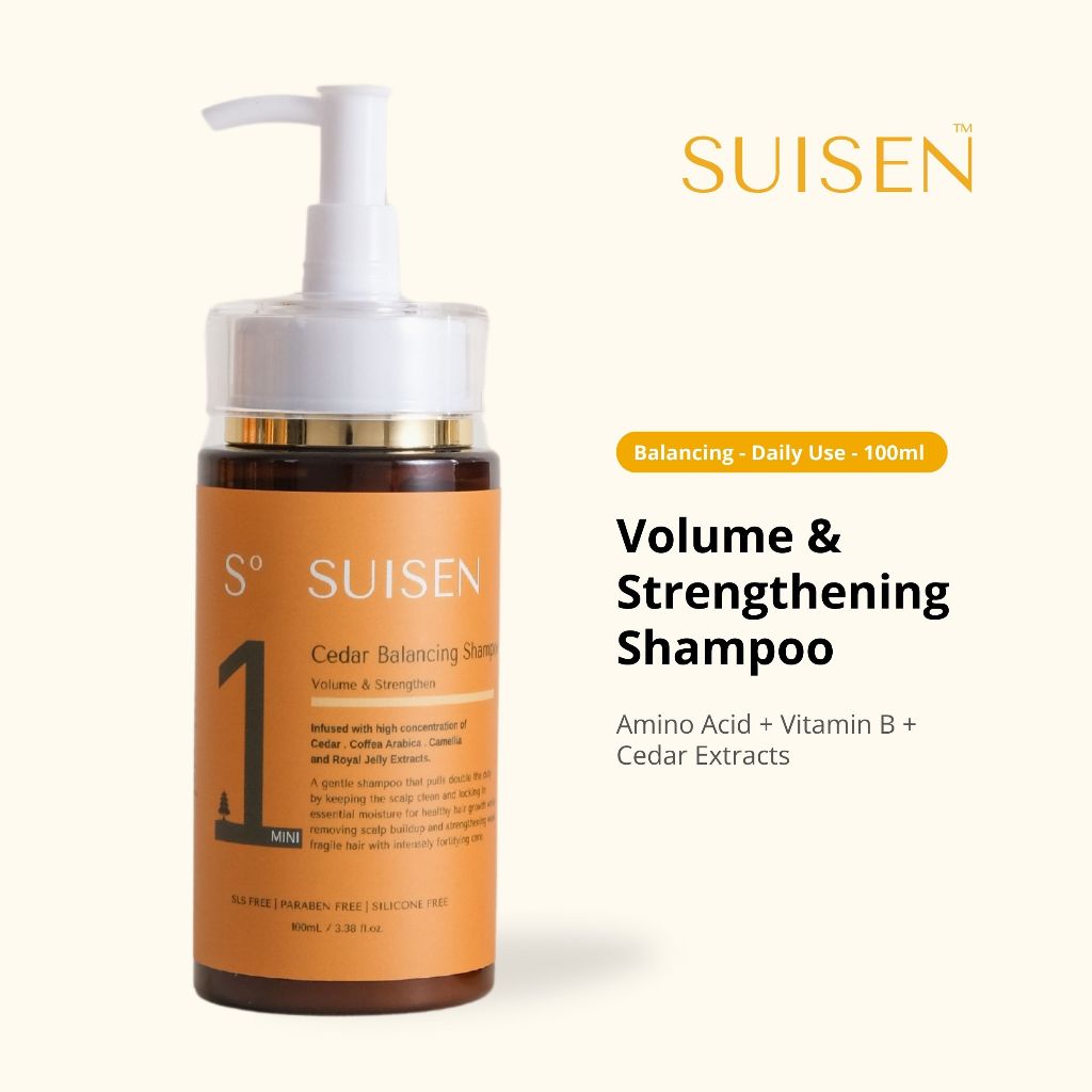 SUISEN S°1 Cedar Balancing Mini Shampoo (100ml) | Shopee Malaysia