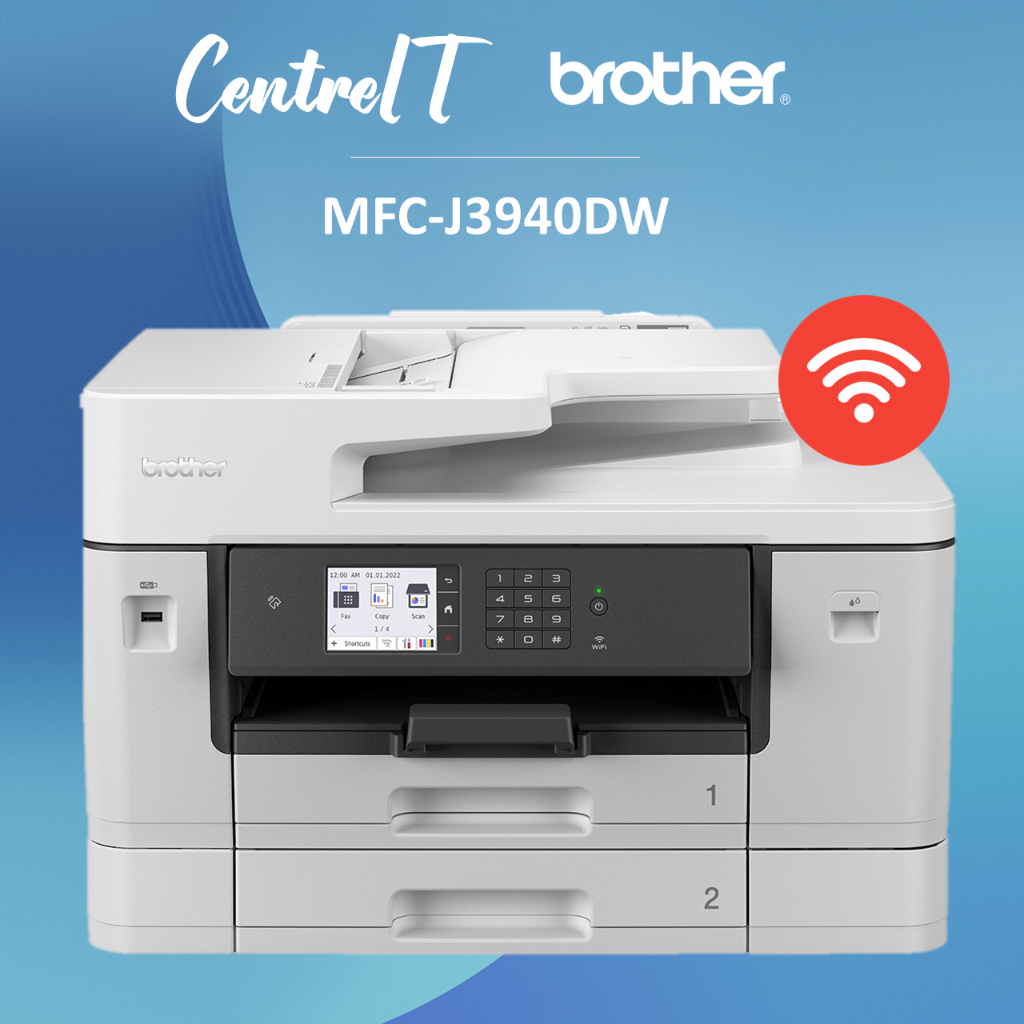 Brother Colour Inkjet Printer MFC-J3940DW A3 A4 All In One Wireless ...
