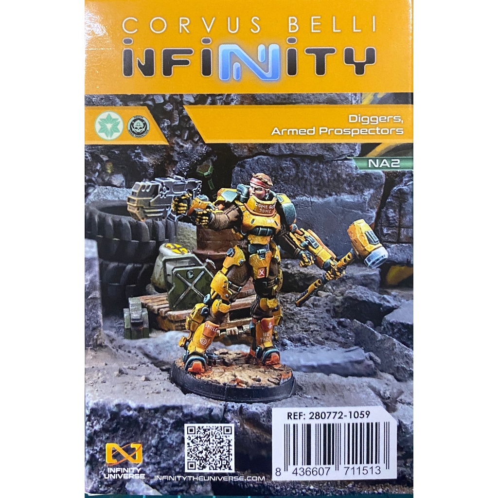 Infinity - Diggers, Armed Prospectors (Chain Rifle) | Shopee Malaysia