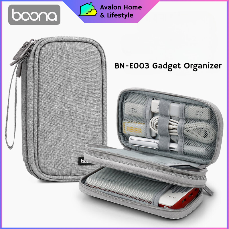 Baona BN-E001 BN-E003 Travel Digital Organizer Bag USB Charger Earphone ...