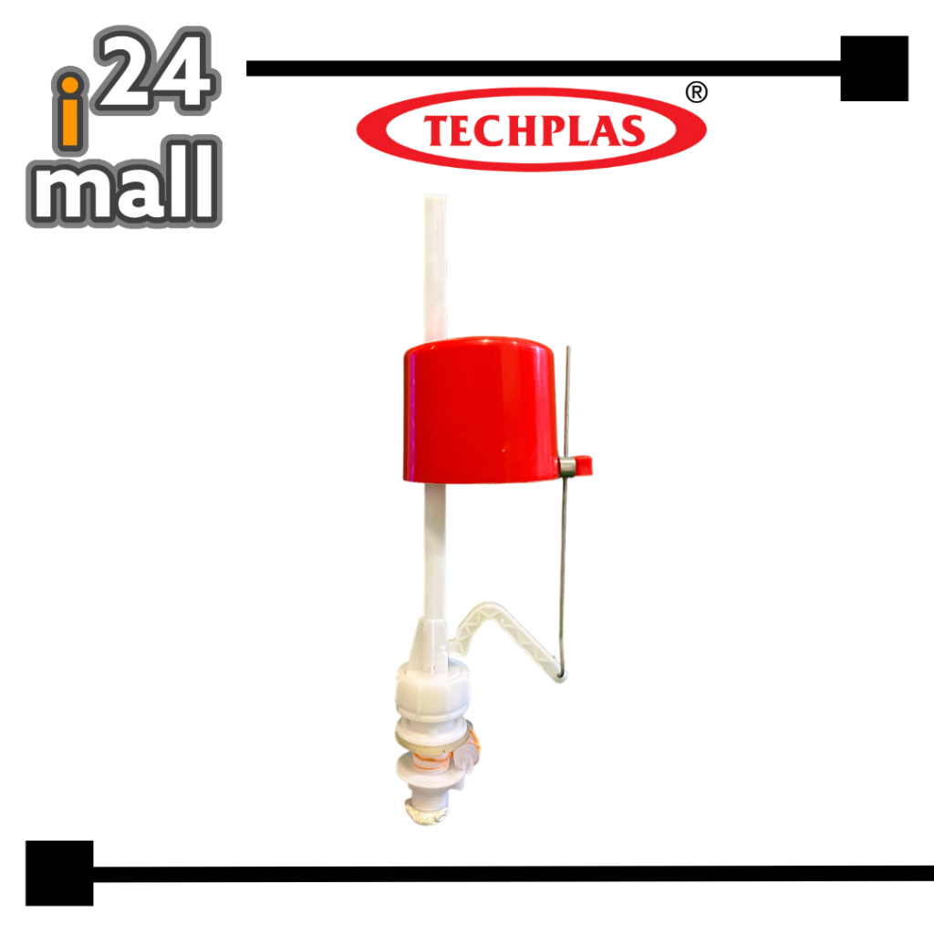 Techplas Compact Adjustable Bottom Inlet Toilet Tank Float Valve 1054 ...