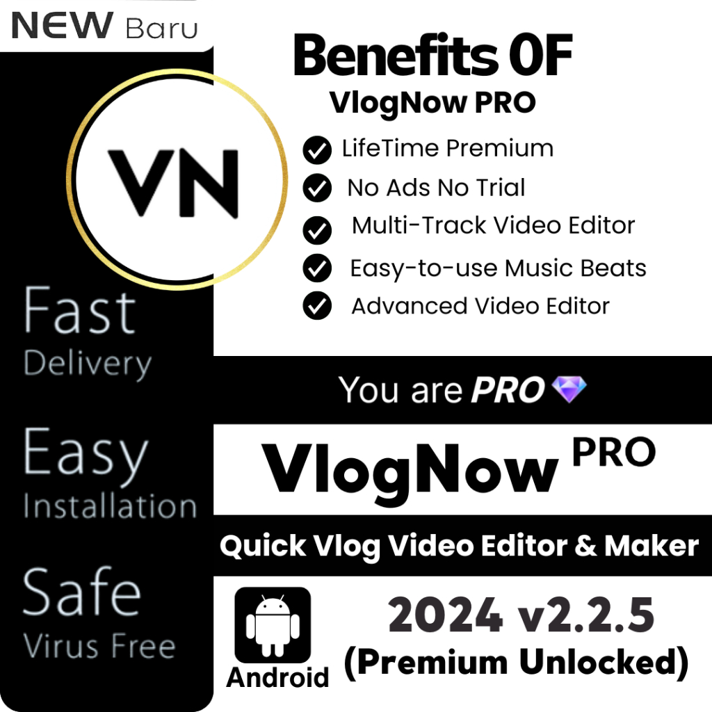 VlogNow - Video Editor & Maker v2.2.5 (Premium Unlocked) Best Vlog ...