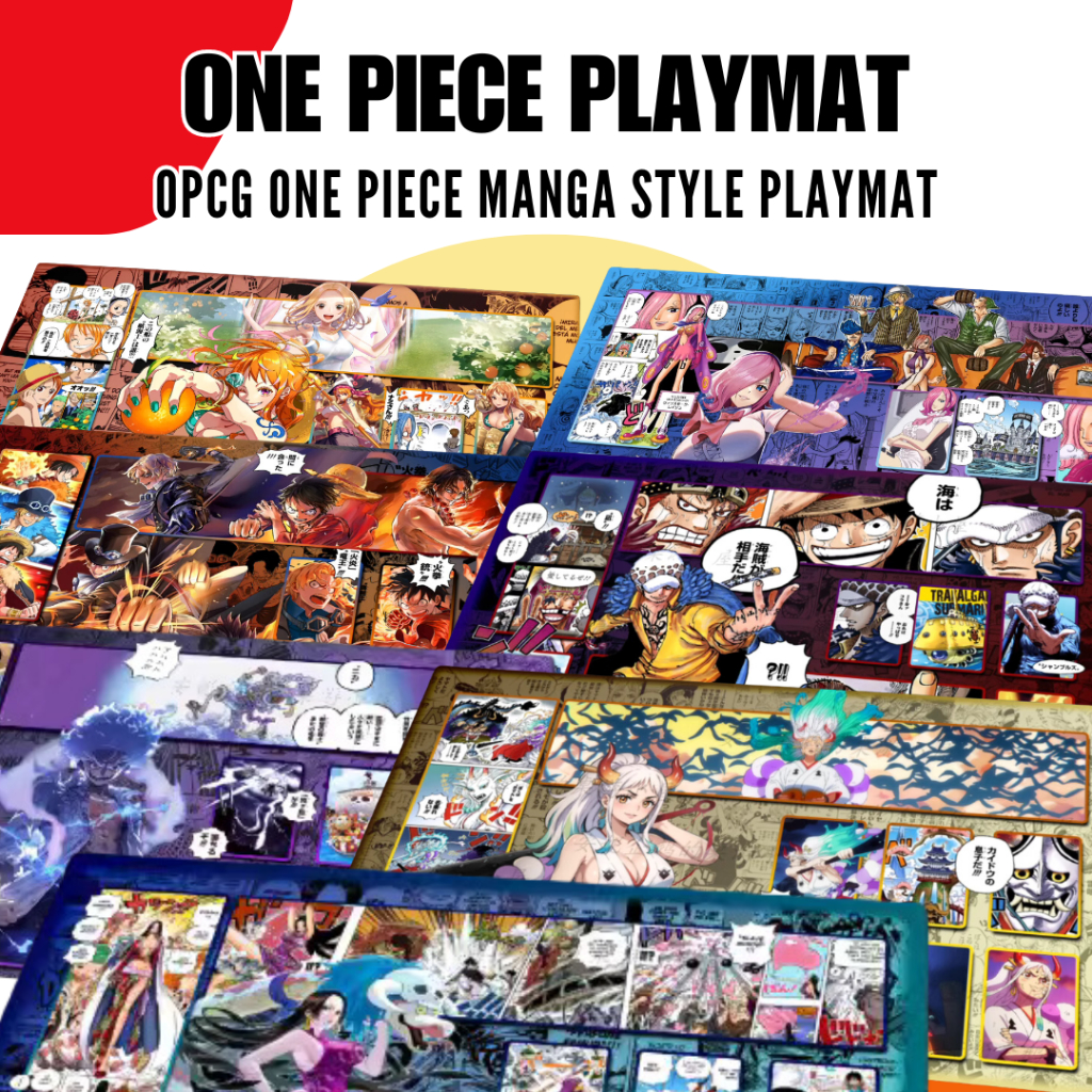 [Ready Stock] One Piece playmat TCG card manga play mat OPCG | Shopee ...
