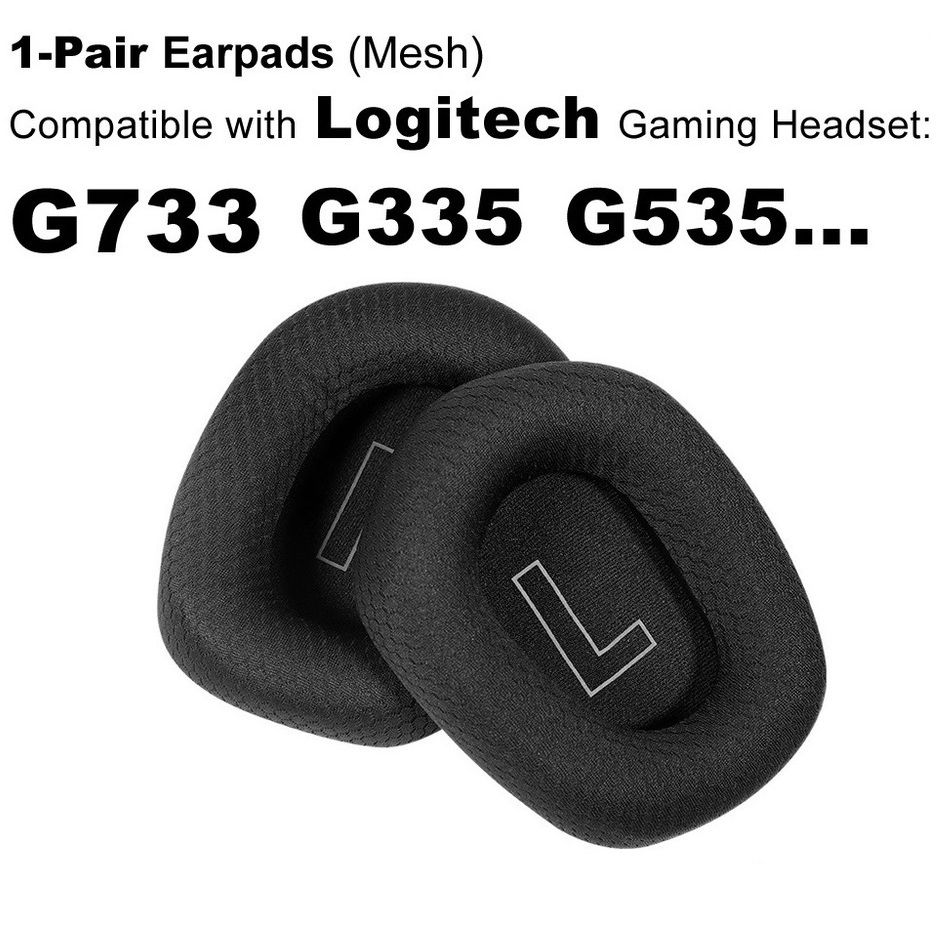 Ear Pads Cushions Replacement for Logitech G733 G335 G535 Gaming ...
