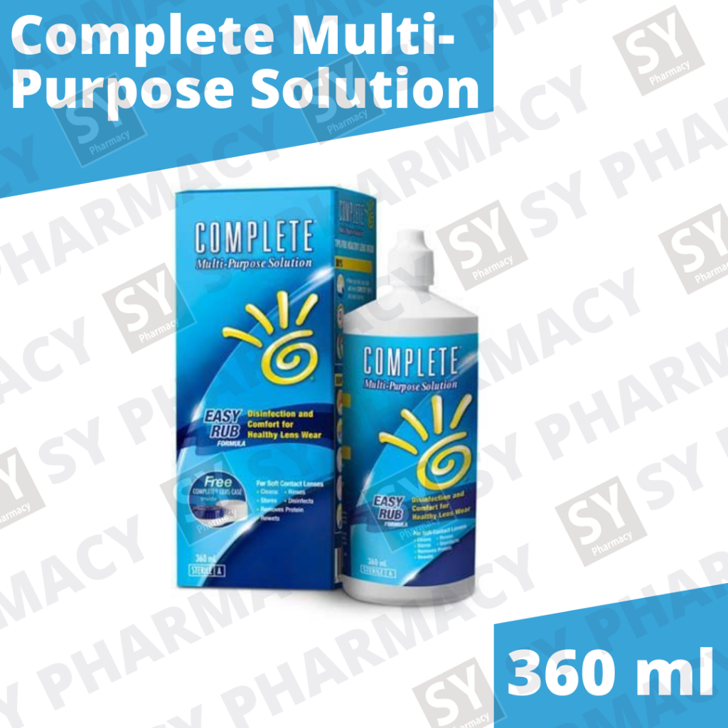 Complete Multi-Purpose Solution 360ml (Exp: 01/2026) | Shopee Malaysia