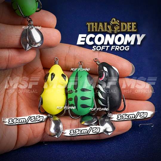 [MSF] Thai Dee Economy Soft Frog | 3.5cm / 5g | Murah Umpan Tiruan ...