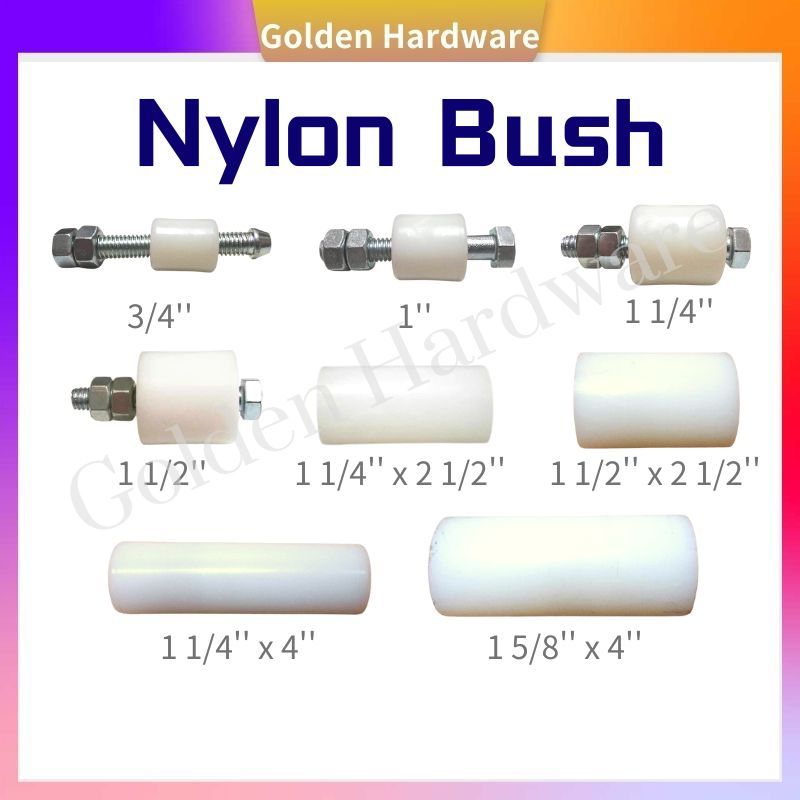 Nylon Bush Roller Pagar Welding / Nylon Roller / Sliding Door Nylon ...