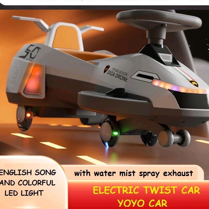 Electric Kids Yoyo Car Baby Swing Car ( yoyo car ) kids toys mainan ...