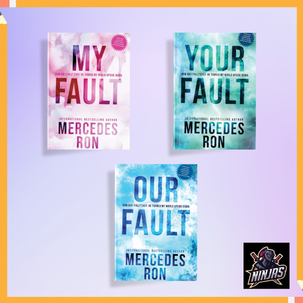 [Novel] My Fault / Your Fault / Our Fault by Mercedes Ron | Shopee Malaysia