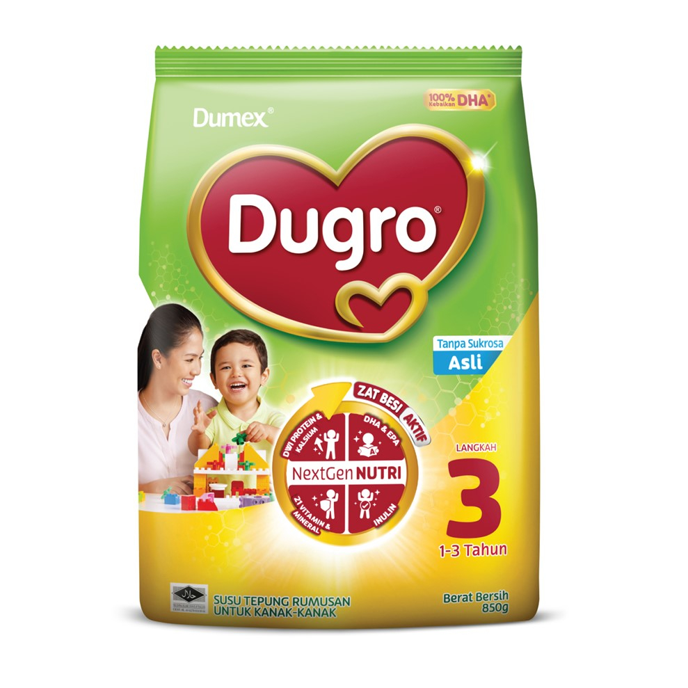 DUGRO STEP 3 ASLI 850G EXP 27 JULY 2024 | Shopee Malaysia