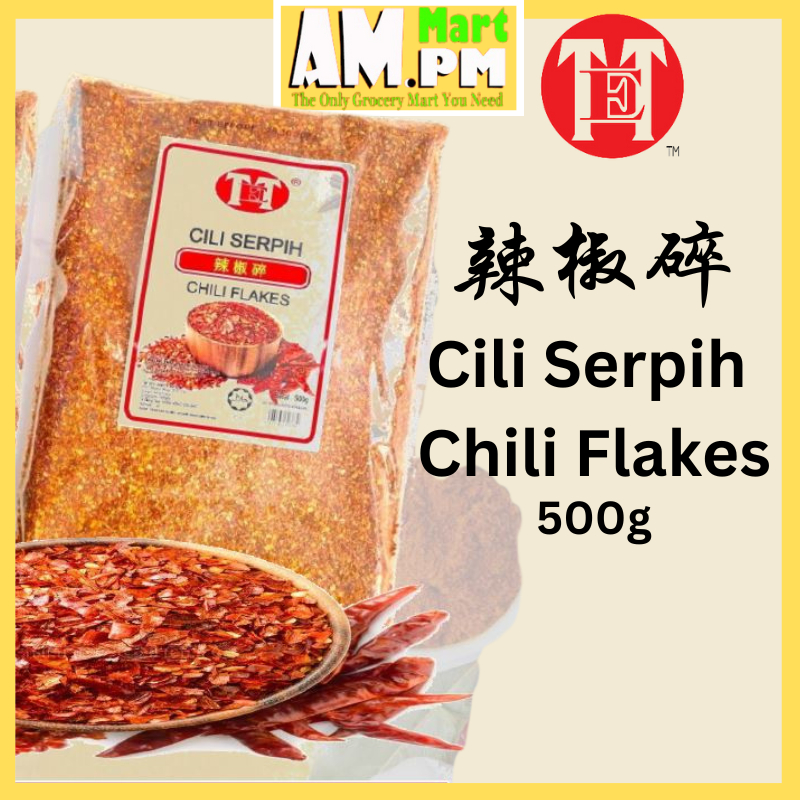 [HALAL] TET Chili Flakes Cili Serpih 辣椒碎 500 Gram | Shopee Malaysia