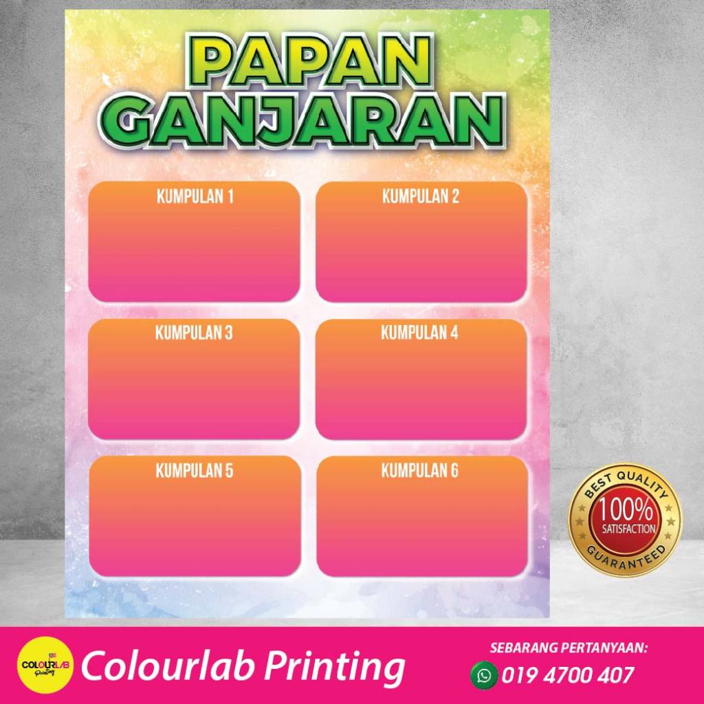 Banner kelas (Papan ganjaran) | Shopee Malaysia