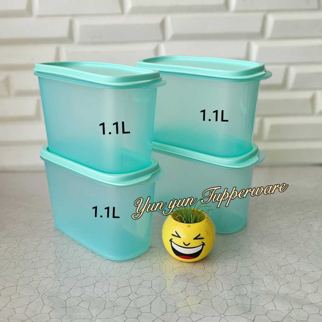 Tupperware Smart Saver / Modular Mates Oval II (2 PCS or 4 PCS) 1.1L ...