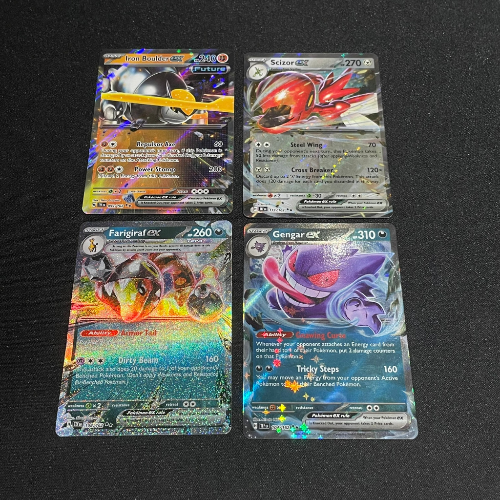 Pokemon Trading Card Game TCG: Gengar ex 104/162, Scizor ex 111/162 ...