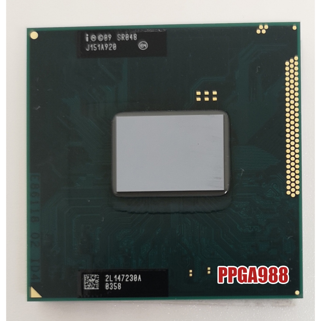 Used Intel® Socket PPGA988 CPU Processor (Laptop) / I5 2520M / I5 2540M ...