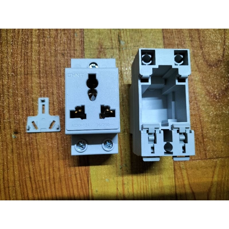 Au Cn Uk Ac30 35mm Din Rail Mount Modular Socket Universe Modularized