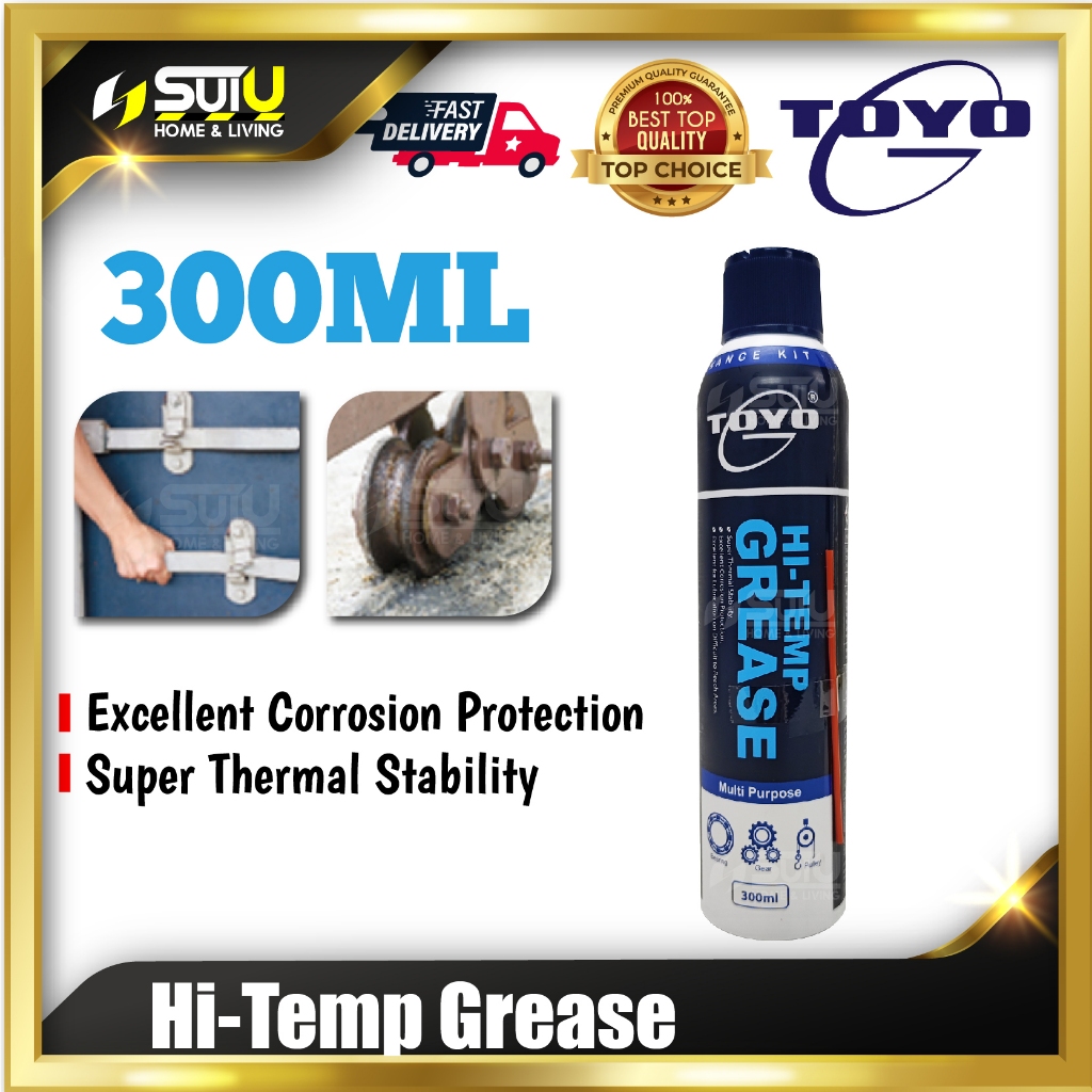 [NEW] TOYO 300ML Multi Purpose Hi-Temp Grease Spray | Shopee Malaysia
