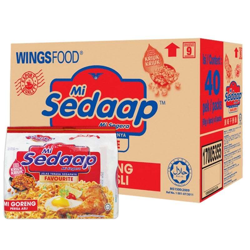 MI SEDAAP ORIGINAL Mi Goreng Asli (91g x 40 packs) Bulk | Shopee Malaysia