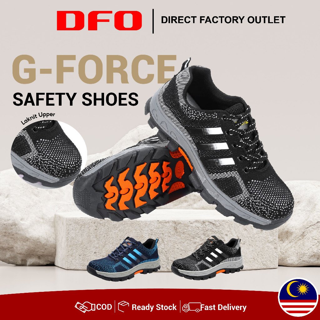 DFO Safety Shoes G-FORCE Safety Boot Sneakers Lightweight Anti Slip ...