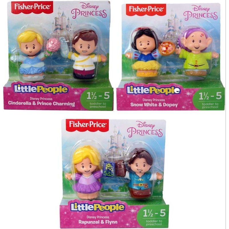 FISHER-PRICE DISNEY PRINCESS Little People Twin Pack | Shopee Malaysia