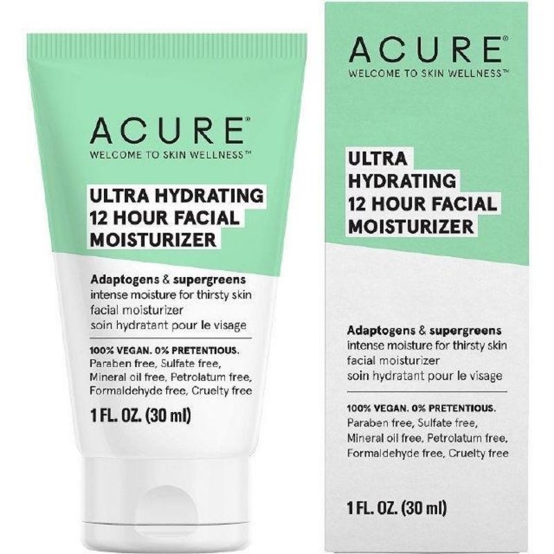 Ready Stock: Acure Ultra Hydrating, 12 Hour Facial Moisturizer, 1 fl oz ...