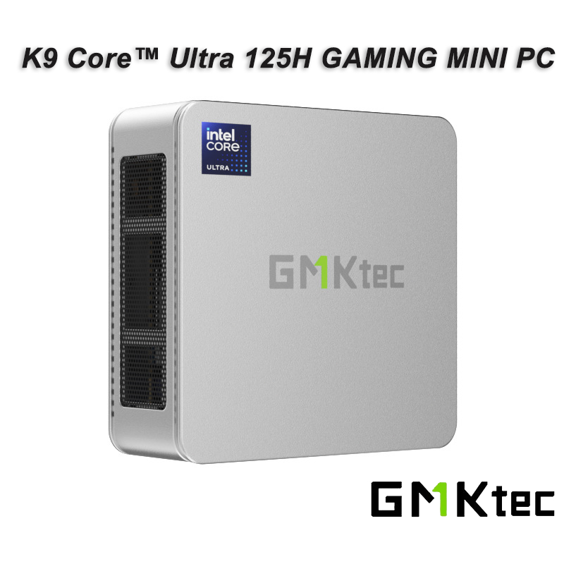 GMKtec K9 MINI PC Intel Core Ultra 125H DDR5 5600MHz SSD PCIe 4.0*4 M.2 ...