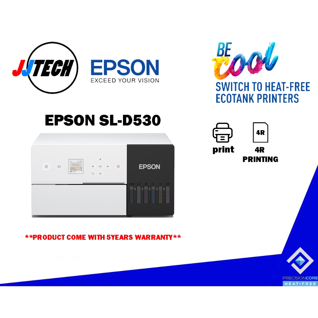 Epson SureLab SL-D530 4R 4" x 6" PHOTO PRINTER -5 YEARS WARRANTY -FREE ...
