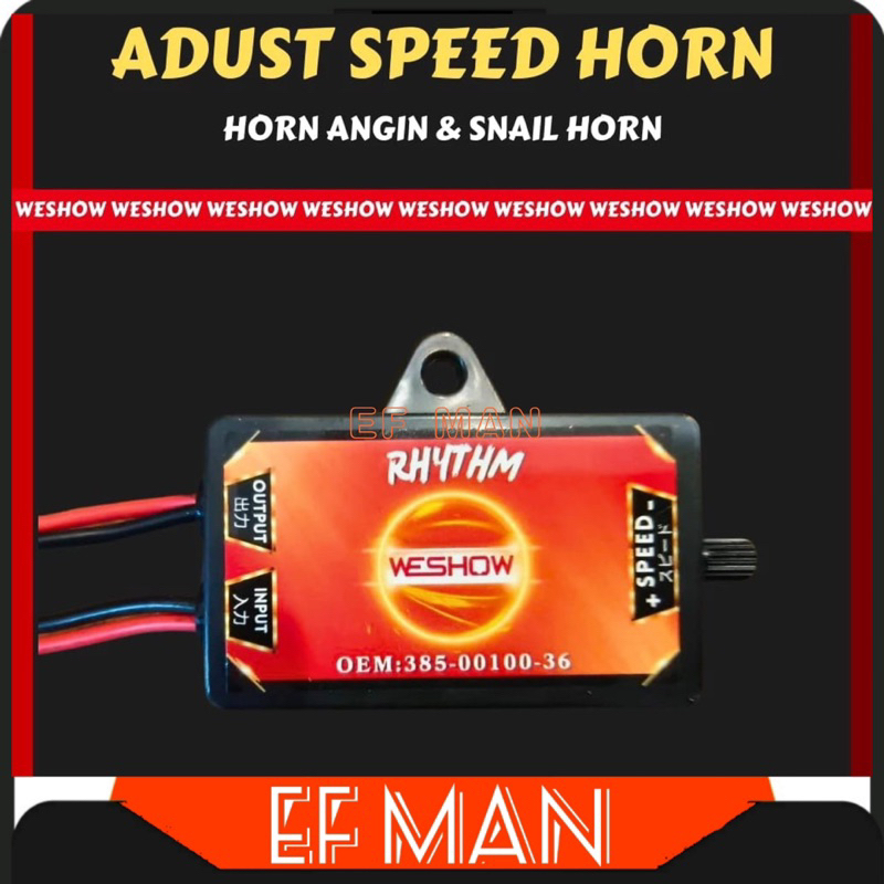 RHYTHM Broken Horn Module 12v 24v Adjust Horn Speed Relay Putus 80 ...
