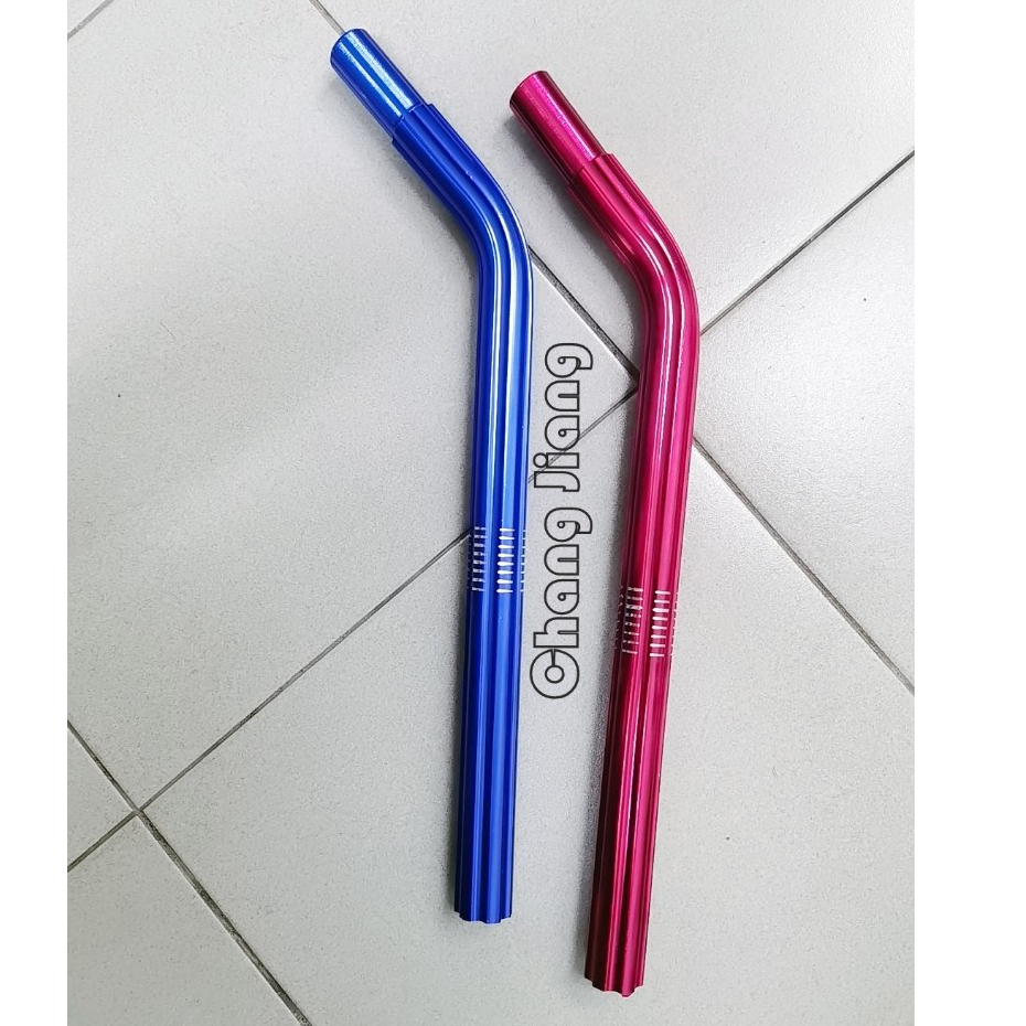 Bicycle Seat post Alloys Laid Back 25.4mm Lajak MTB Layback Alloys ...