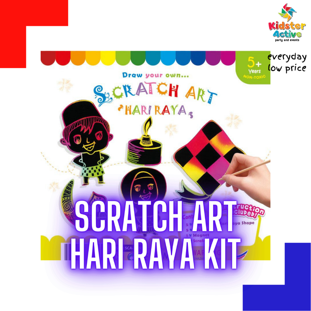 Scratch Art Hari Raya Kit | Shopee Malaysia