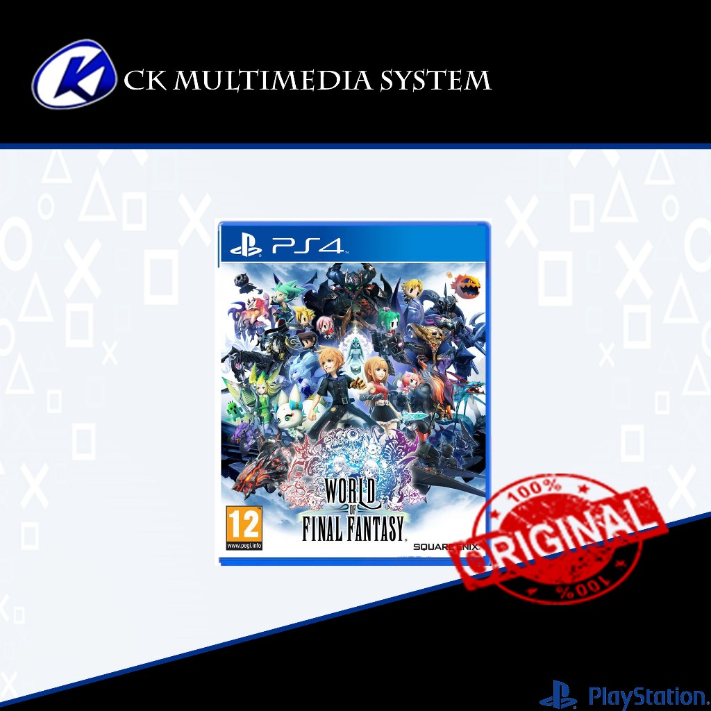 PS4 World of Final Fantasy (R3/ENG version) | Shopee Malaysia