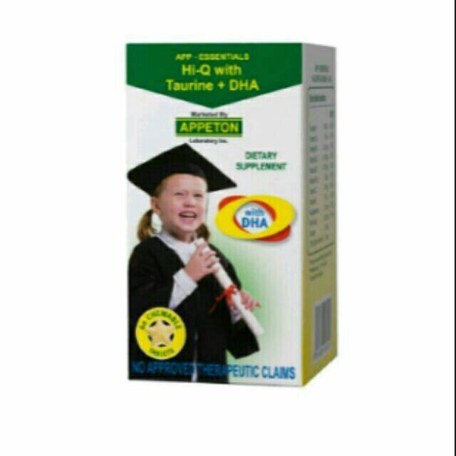 Appeton Multivitamin Hi-Q Taurine Dha 60s Tablets | Shopee Malaysia