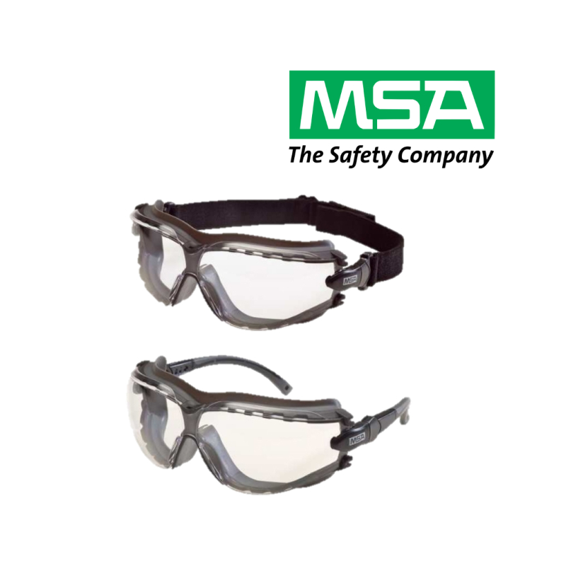 MSA Altimeter Goggles (clear/smoke) | Shopee Malaysia