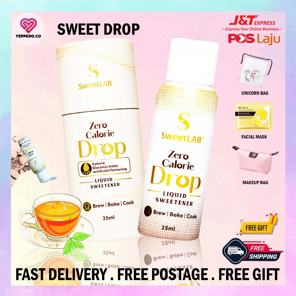 SWEETLAB ZERO CALORIES DROP FREE GIFT ORIGINAL HQ REPLACES TREASURE ...