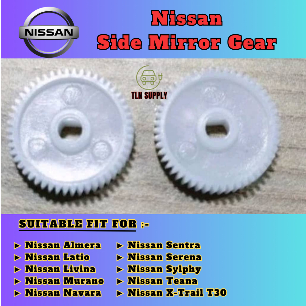 NISSAN TEANA, SERENA, LIVINA, LATIO, ALMERA & MURANO Z50 SIDE MIRROR ...