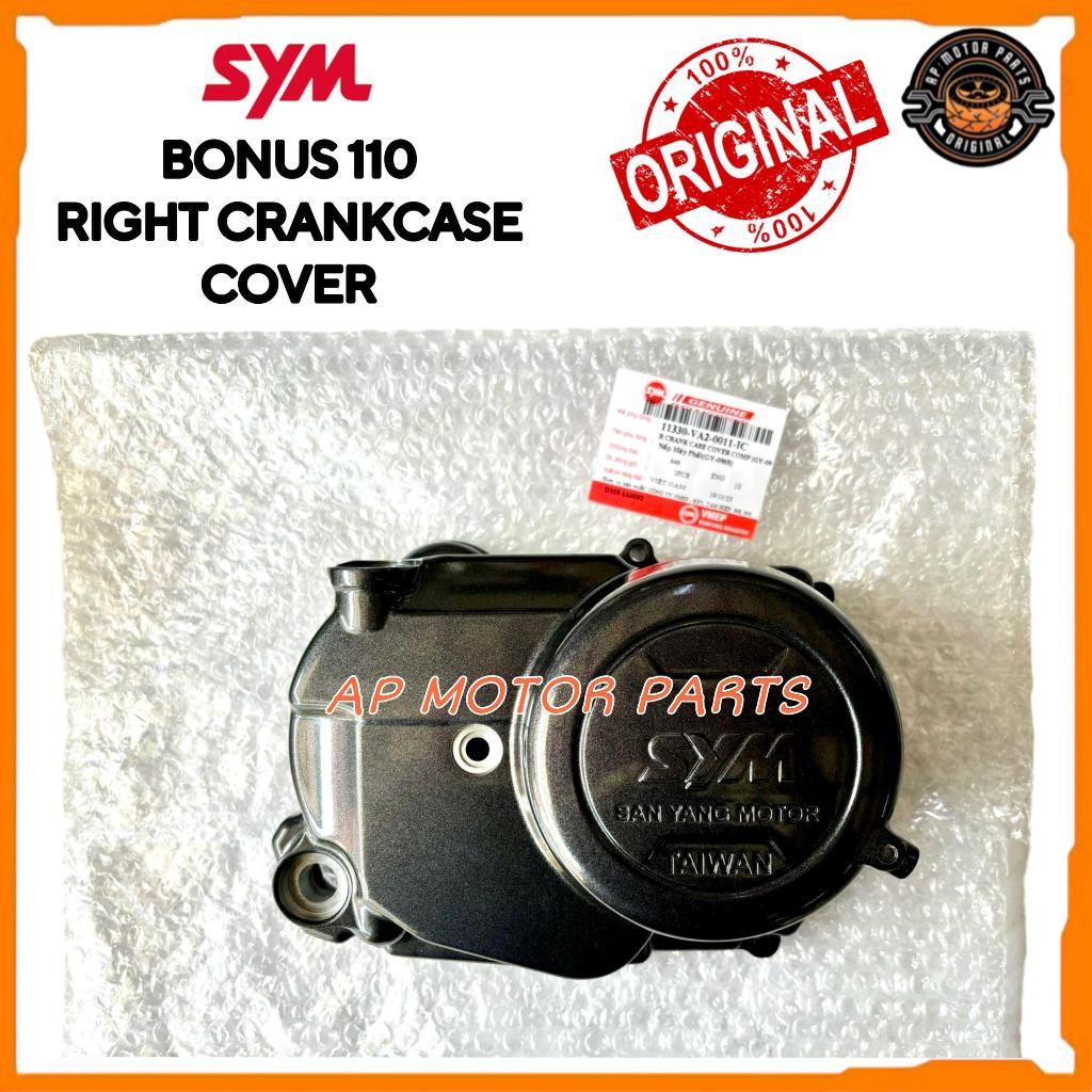 100% ORIGINAL SYM BONUS110 RIGHT CRANKCASE CLUTCH COVER / RIGHT ENGINE COVER 11330-VA2-0011-IC ...