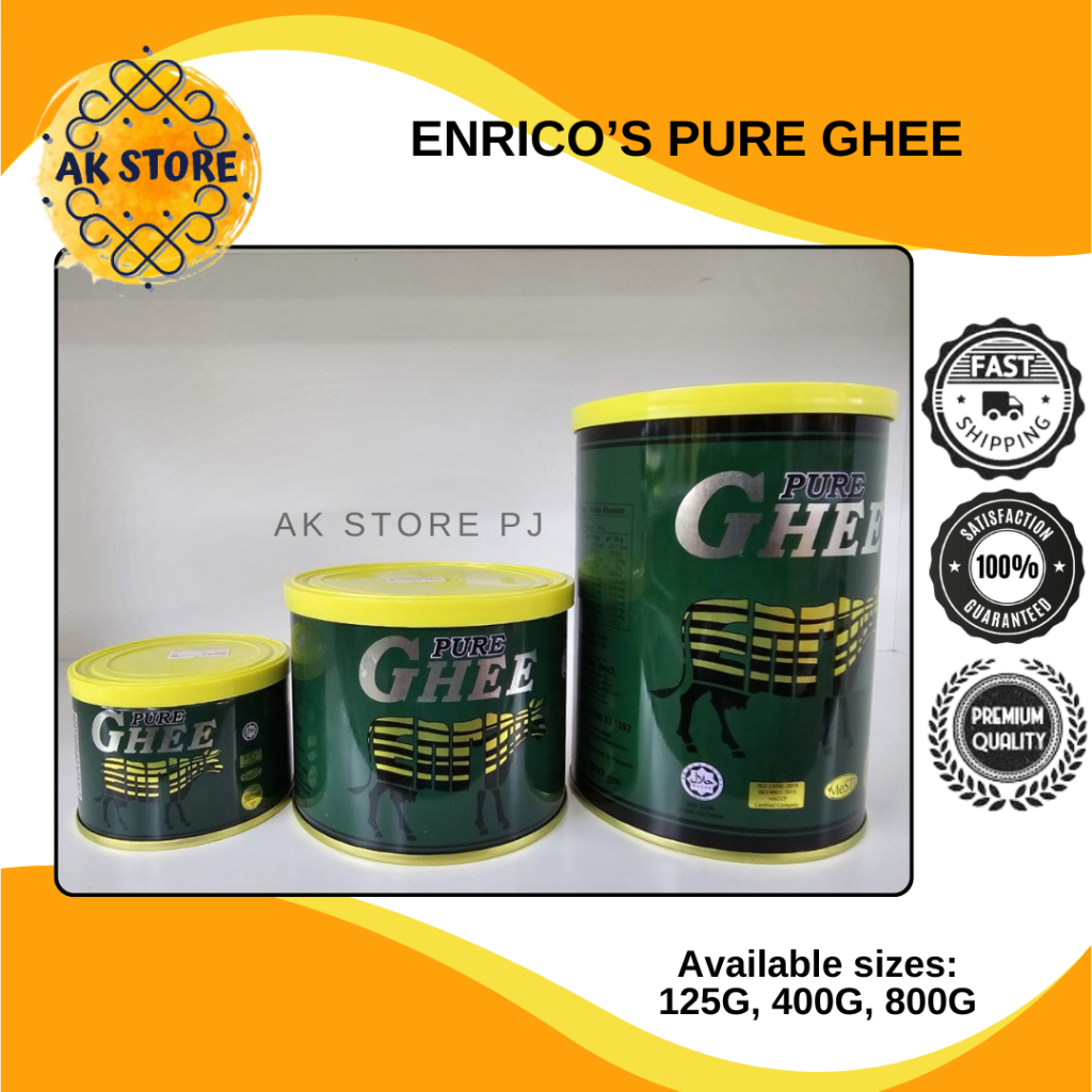 Enrico's Pure Ghee / Minyak Sapi - 125GM/ 400GM/ 800GM | Shopee Malaysia