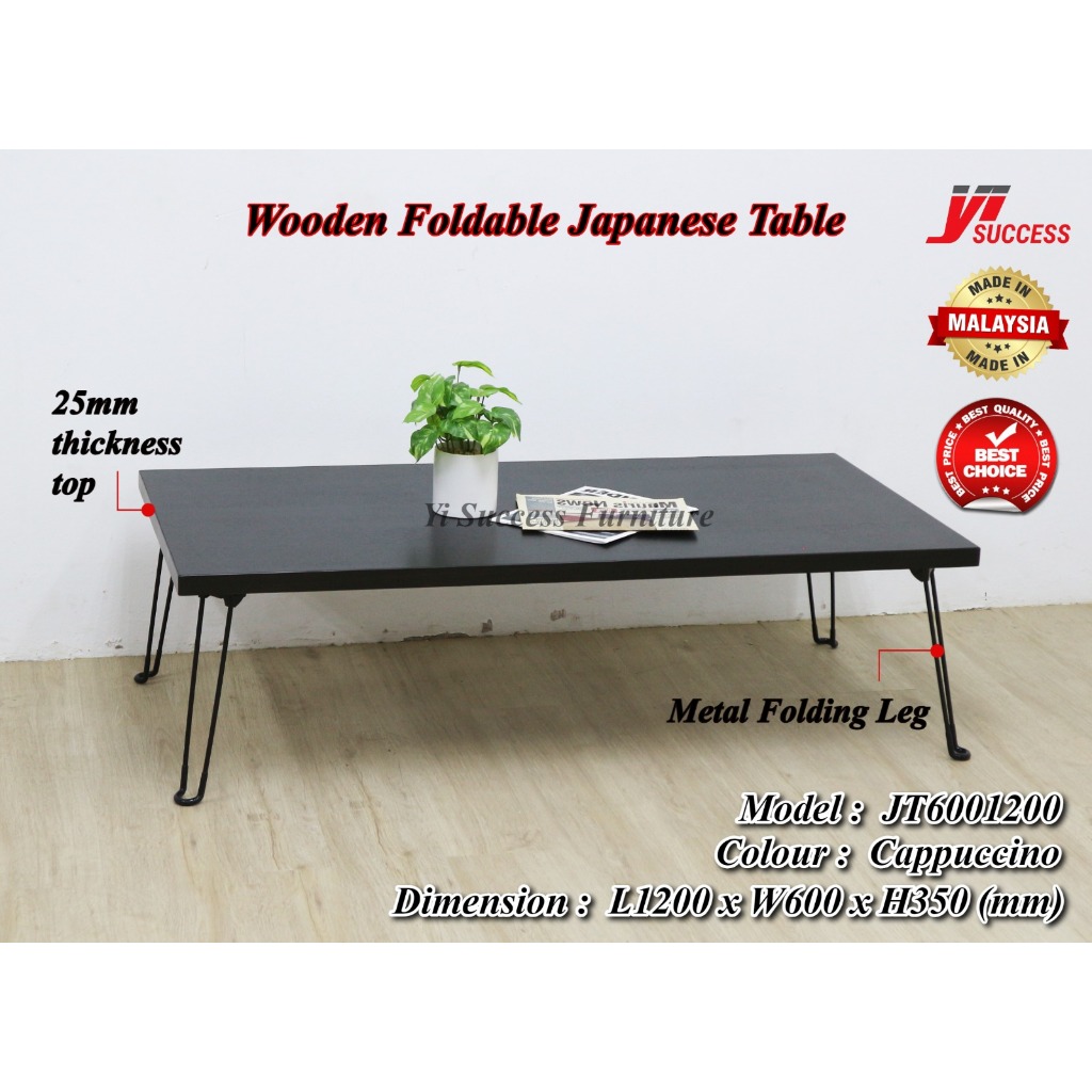 Yi Success Foldable Design Japanese Table / Meja Jepun Lipat / Space ...
