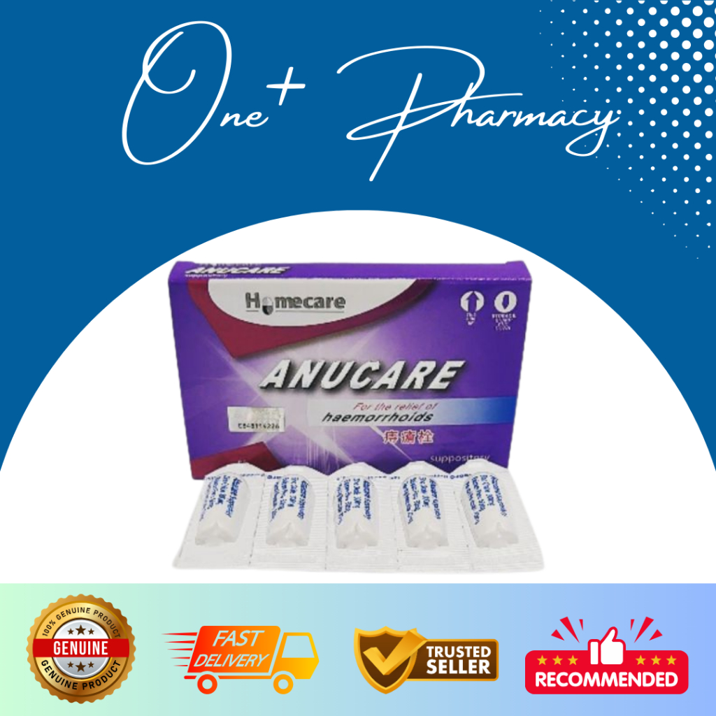 Anucare supp 6's NO BOX ( HAEMORRHOIDS / BUASIR) | Shopee Malaysia