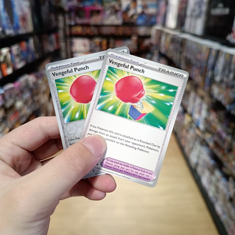 Pokemon TCG SV03 Obsidian Flames - Vengeful Punch 197/197 | Shopee Malaysia